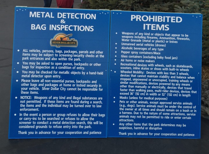 Silver Dollar City implements new bag inspection procedure – Branson ...